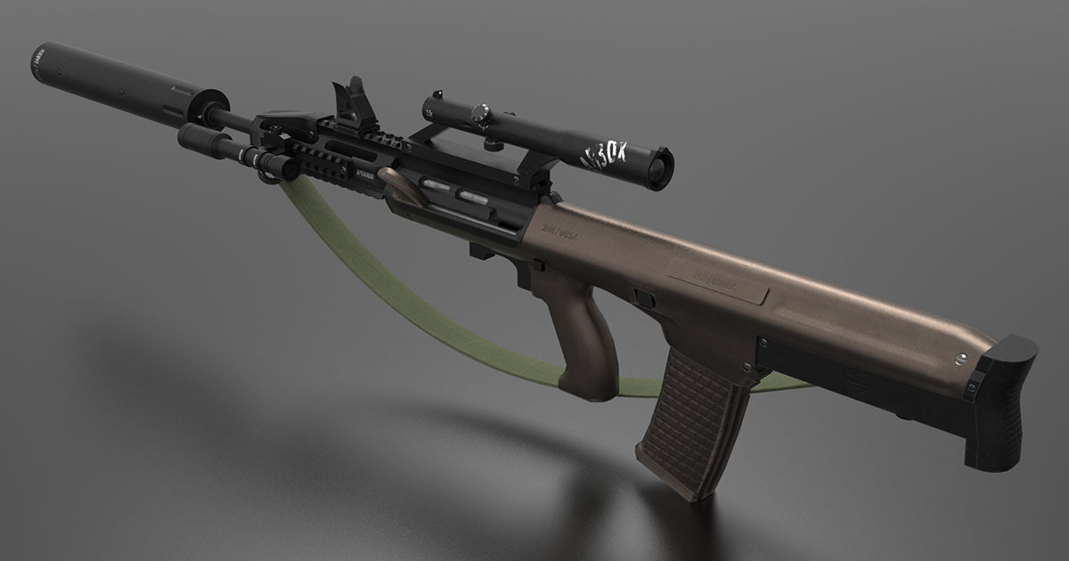 SAUG Gun (Fps - Tps) | 3D 武器 | Unity Asset Store