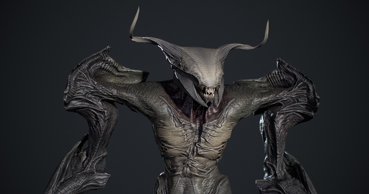 Faceless Demon 3 | 3D Creatures | Unity Asset Store