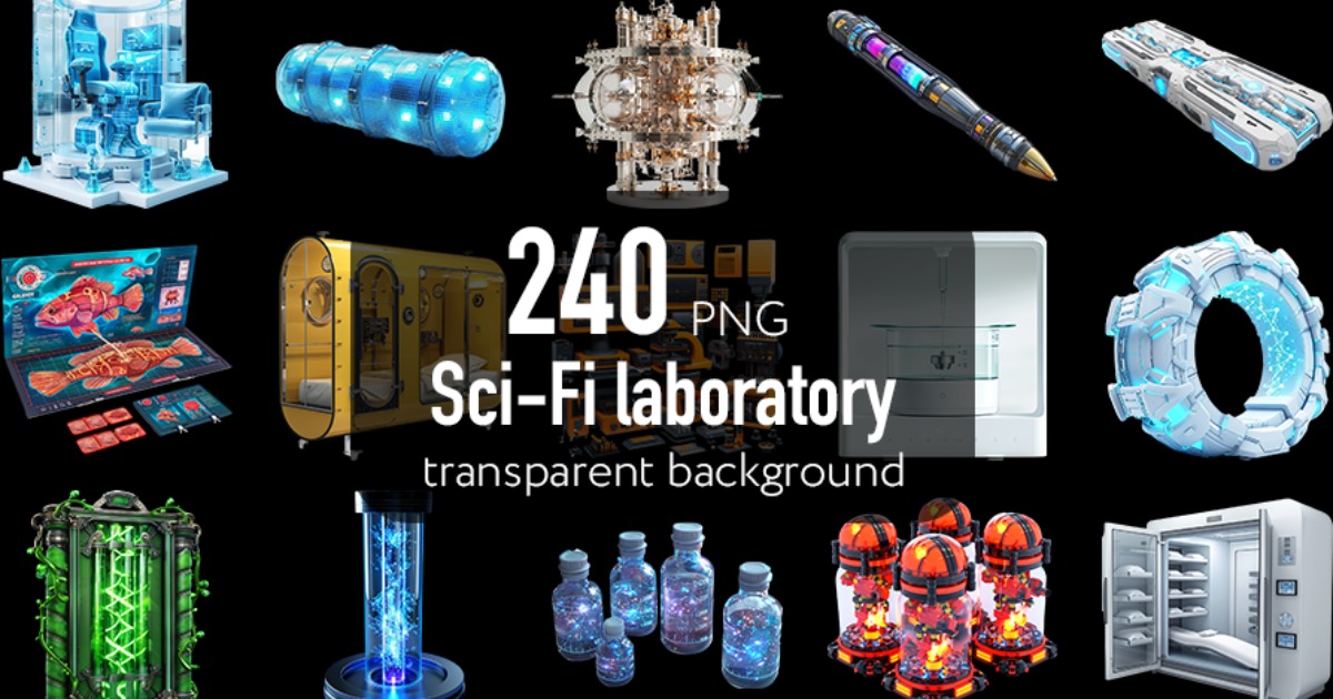 Sci-Fi laboratory | 2D | Unity Asset Store