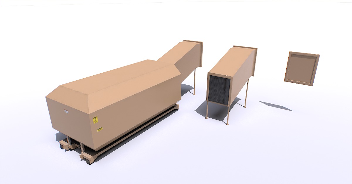 Trash compactor | 3D Industrial | Unity Asset Store