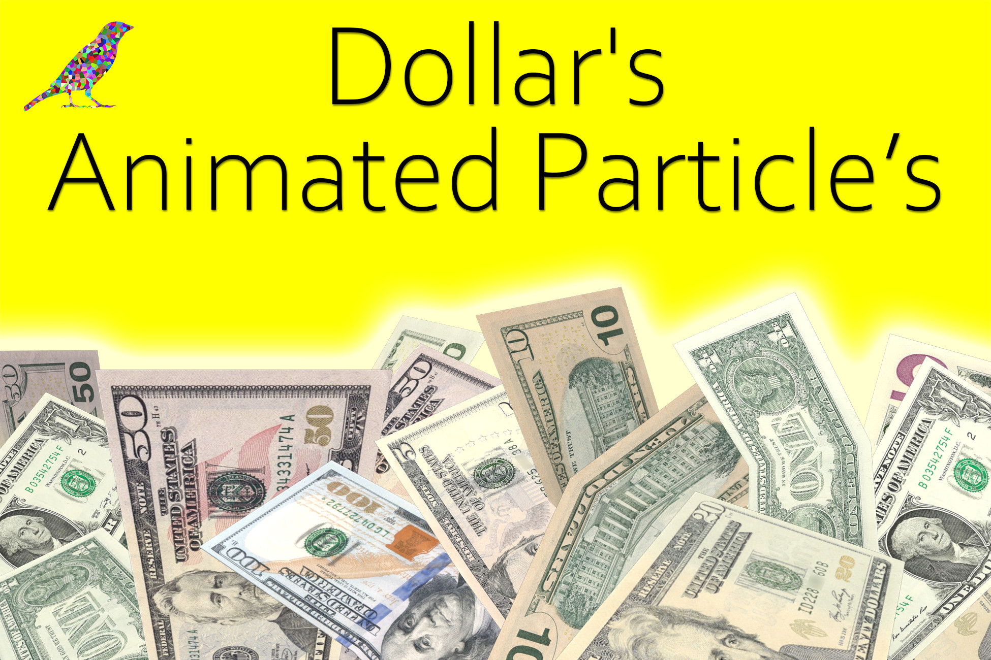 Animated Dollar's Particles | 2D Textures & Materials | Unity Asset Store