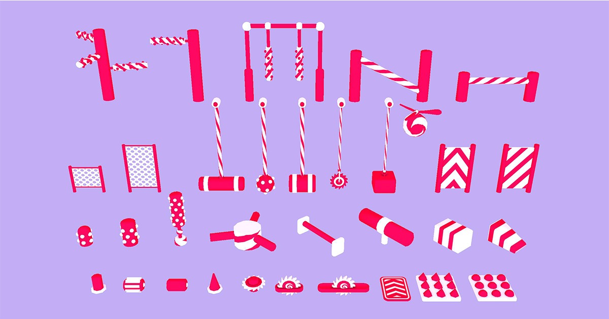 Runner Obstacles Pack | 3D Props | Unity Asset Store