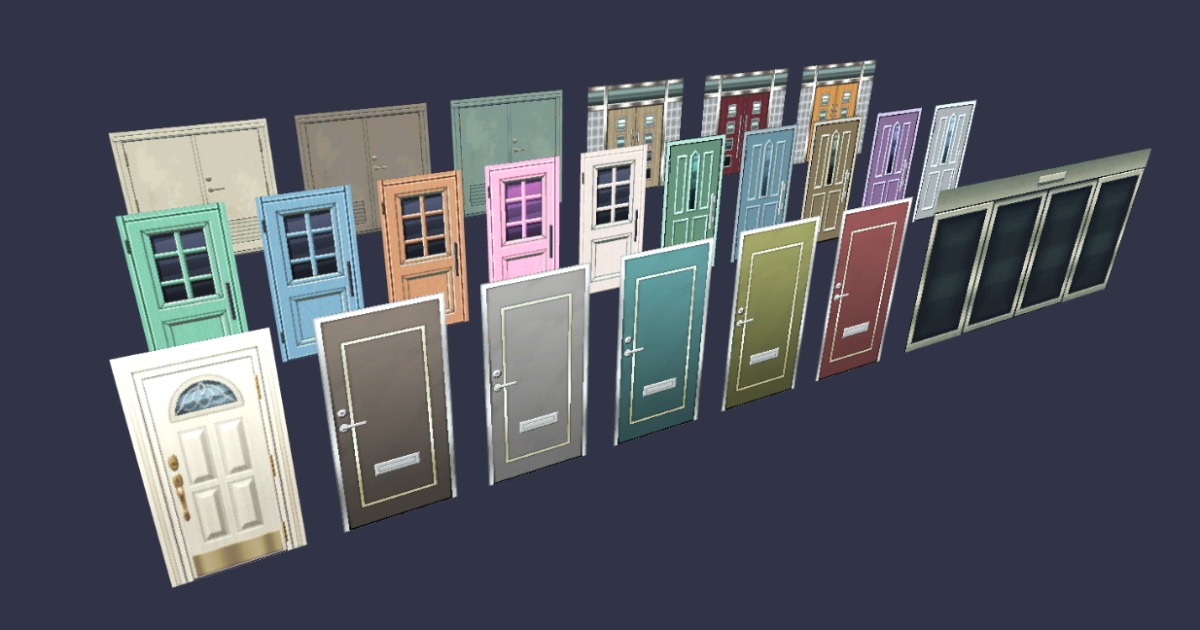 Door Texture Pack | 2D Textures & Materials | Unity Asset Store