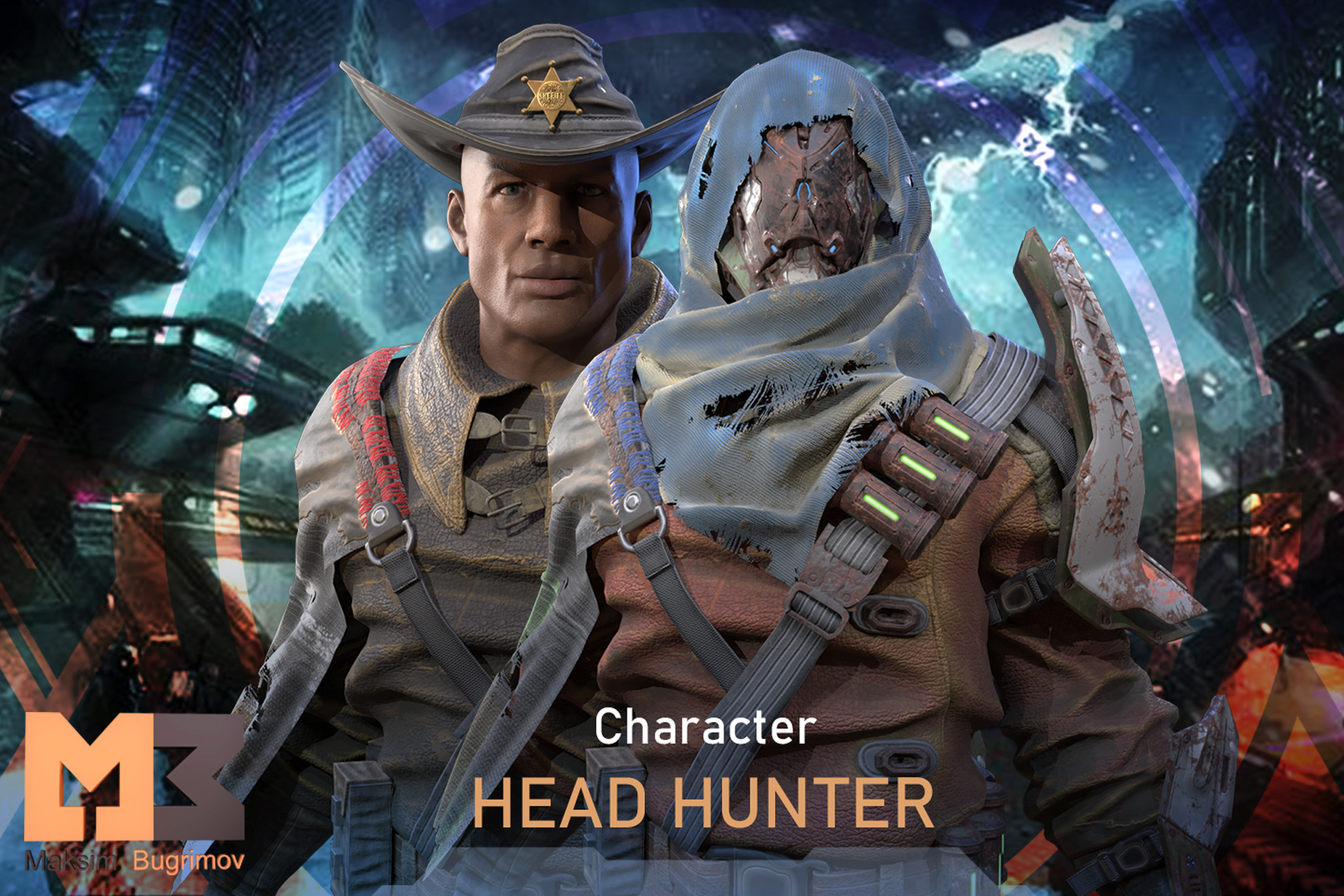 Sci-Fi Mercenary 03 (Head Hunter) | Characters | Unity Asset Store