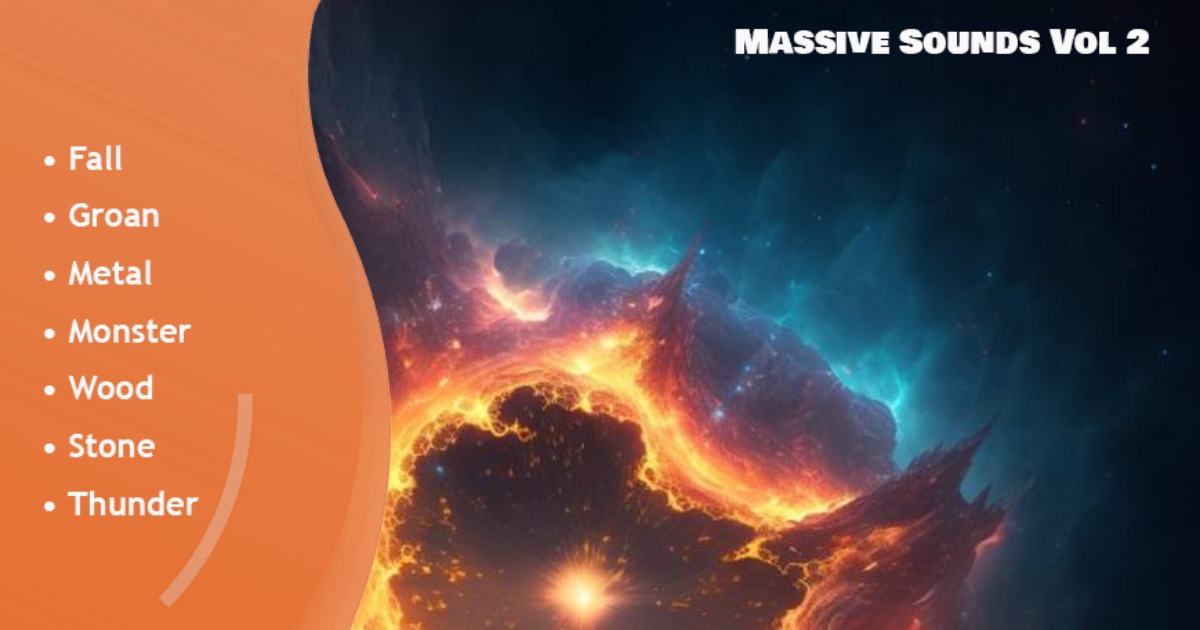 Massive Sounds Vol 2 | Audio Sound FX | Unity Asset Store