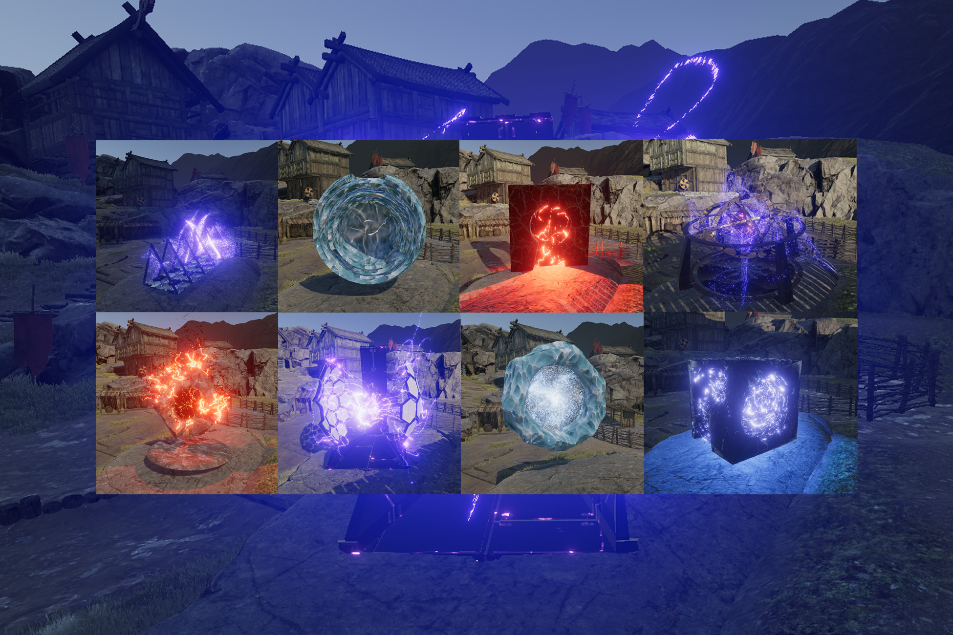 Pack of magic portals 2 | VFX Particles | Unity Asset Store