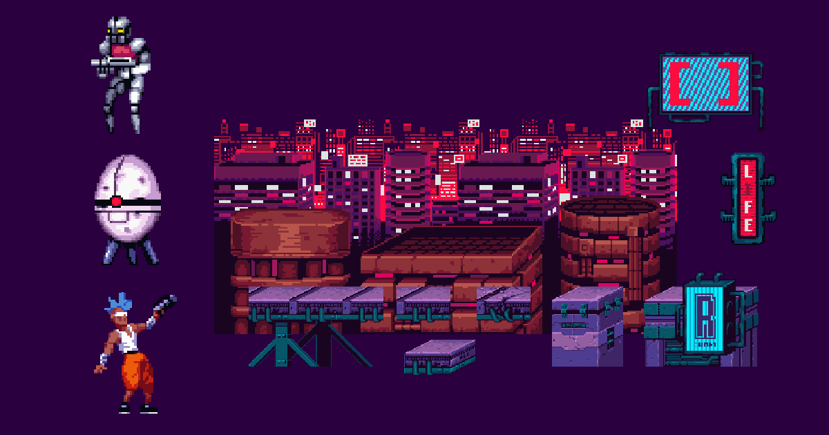 Warped City 2 | 2D Environments | Unity Asset Store