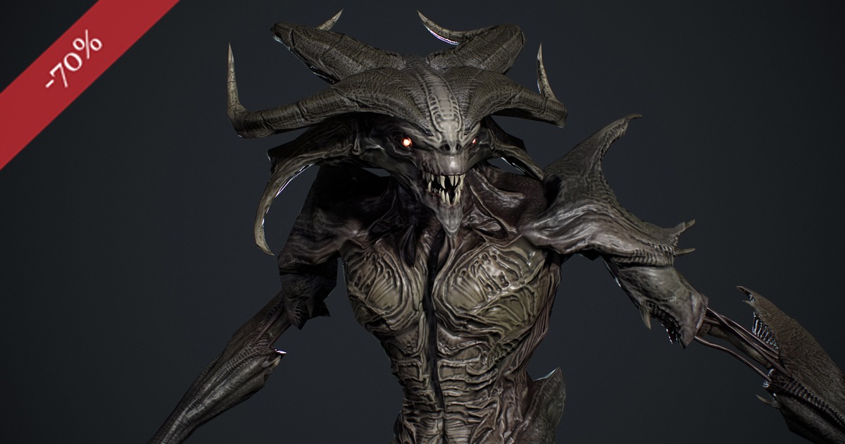 Demon Character_6 | 3D Creatures | Unity Asset Store