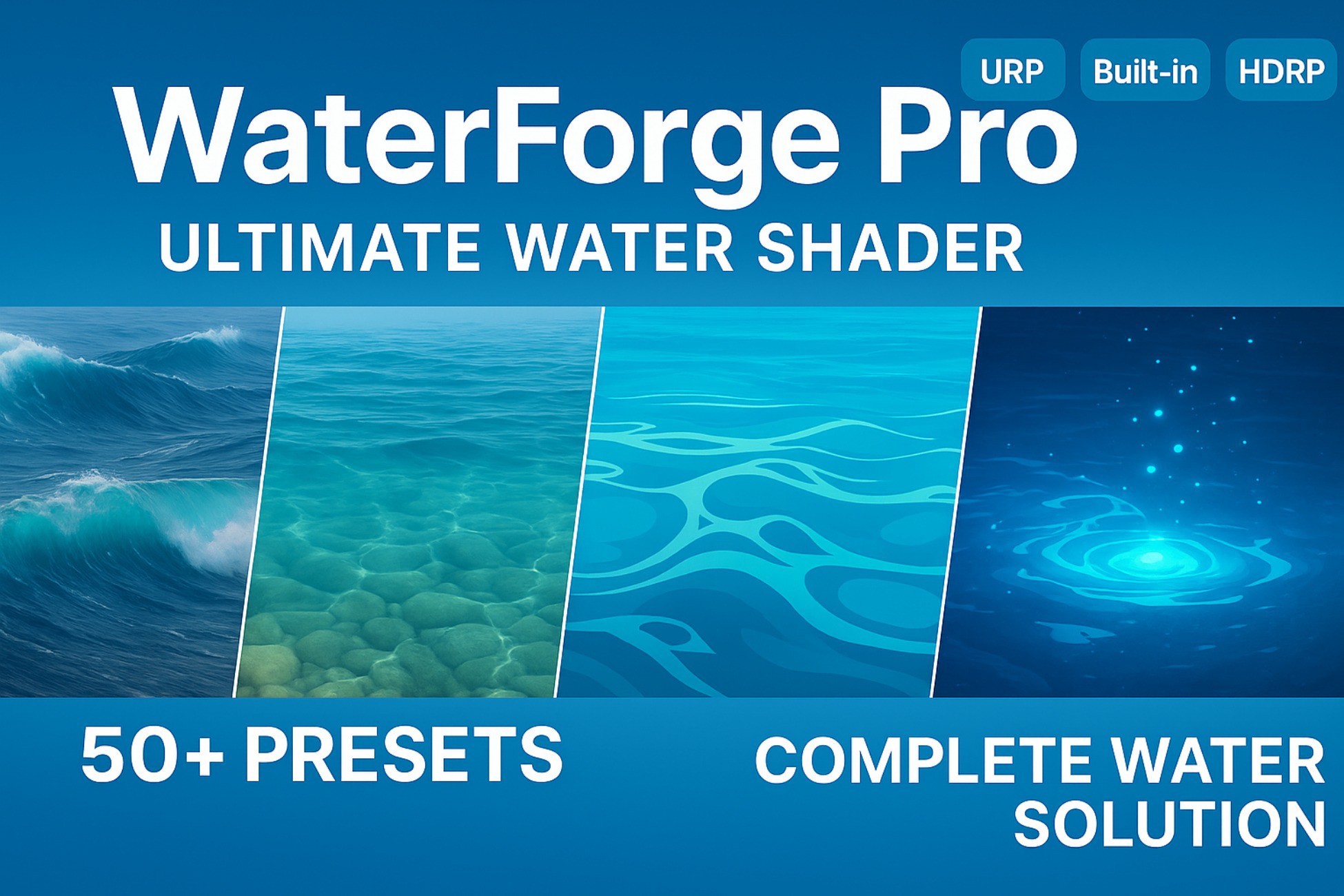 WaterForge Pro – Ultimate Water Shader Solution by SpaceVIZCraft