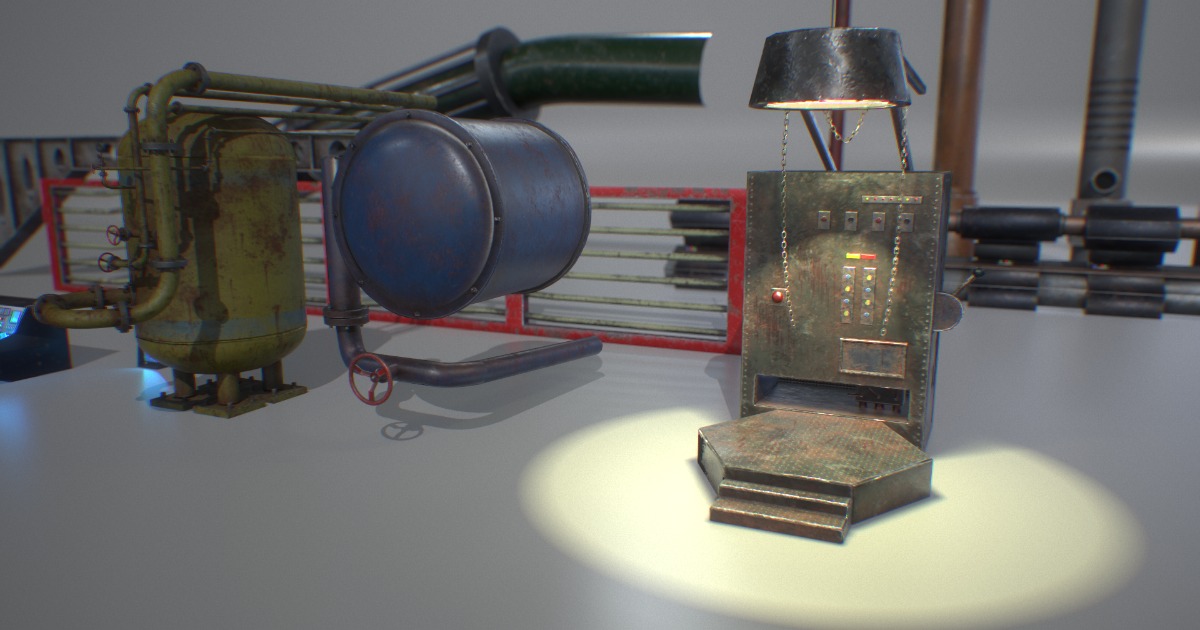 Industrial Pack 01 | 3D Environments | Unity Asset Store
