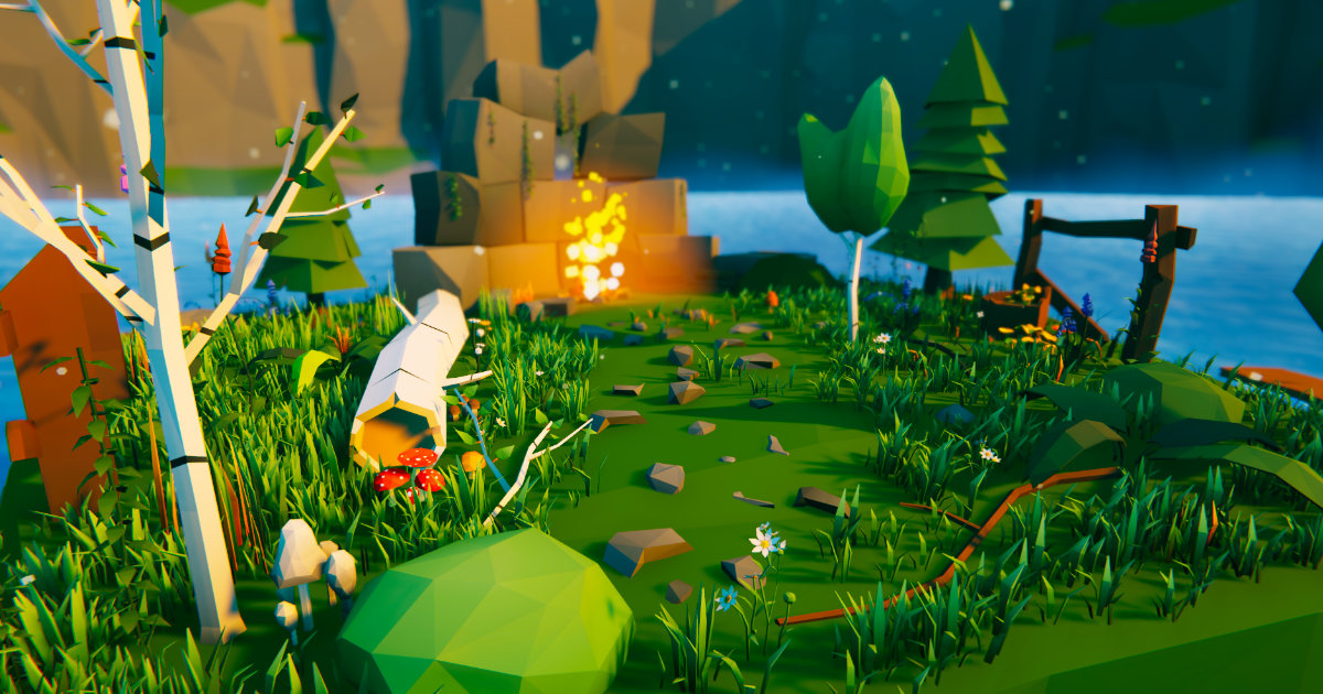 Low Poly Nature: Lush and Diverse Environments | 3D Environments ...