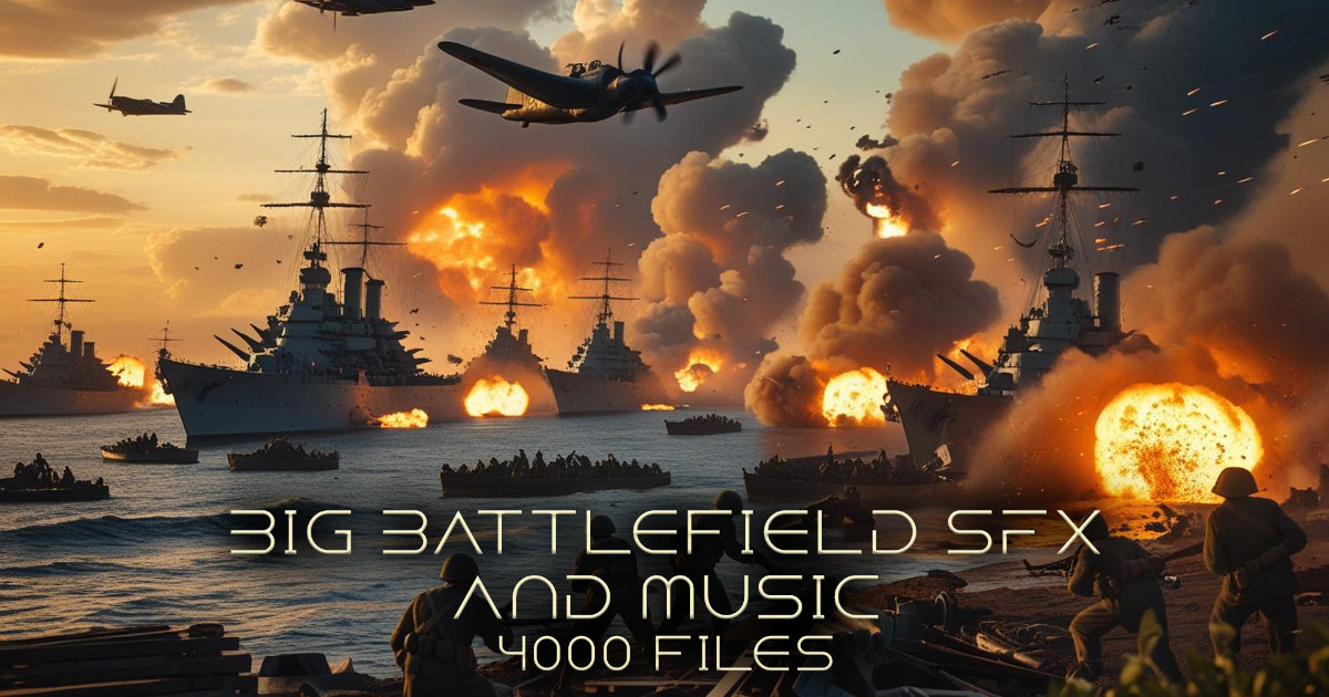 Big Battlefield SFX and Music Pack | Audio Sound FX | Unity Asset Store