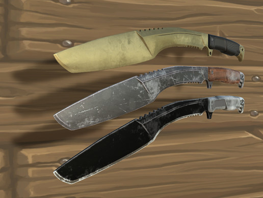 Kukri Knife | 3D | Unity Asset Store
