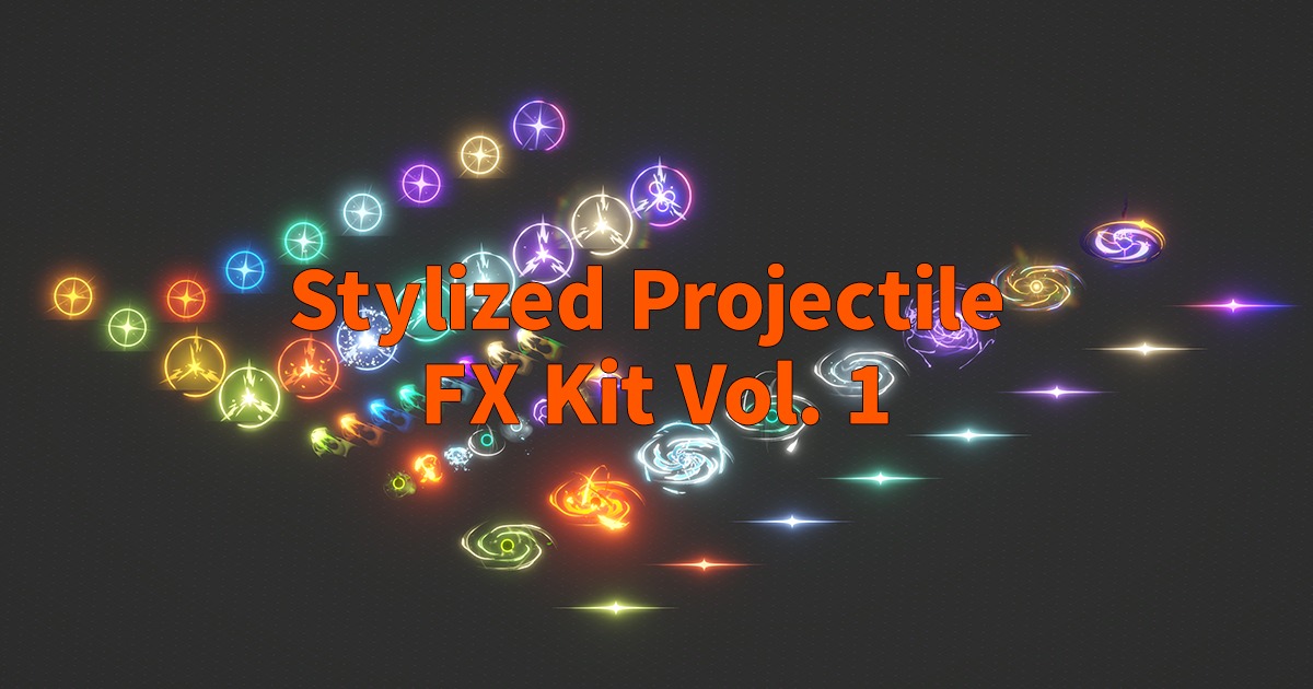 Stylized Projectile FX Kit Vol.1 | VFX Particles | Unity Asset Store