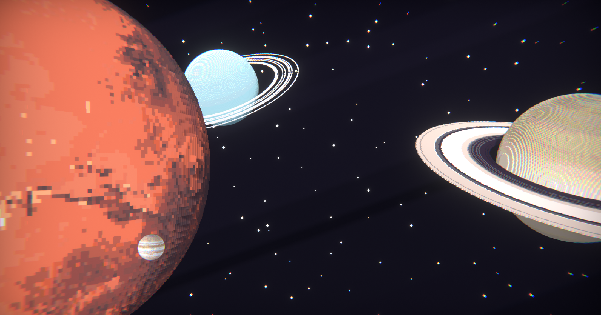 Voxel - Planets | 3D Sci-Fi | Unity Asset Store