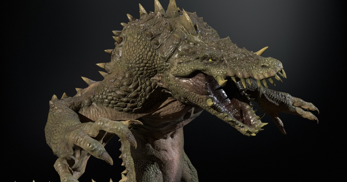 MutantCrocodile | Characters | Unity Asset Store