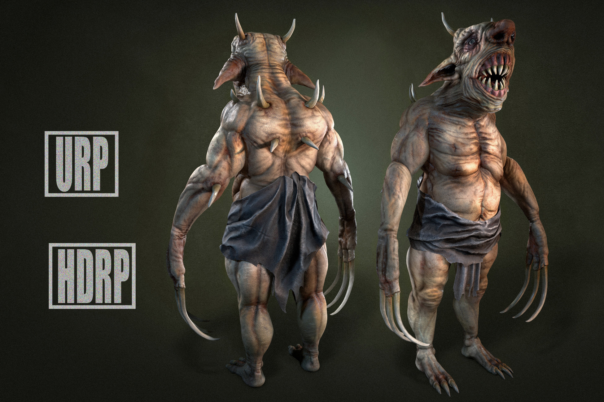 Sloth demon | 3D クリーチャー | Unity Asset Store