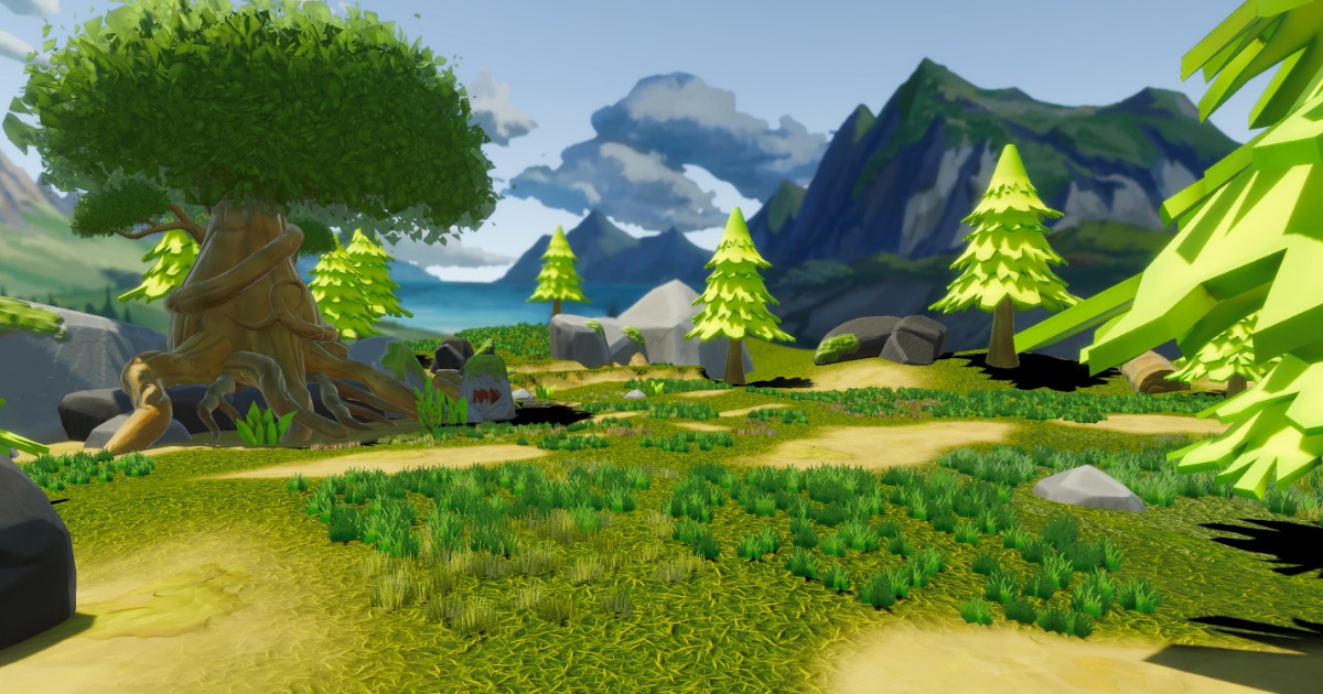 [URP] Stylized Fantasy Grassland Environment | 3D Environments | Unity Asset Store