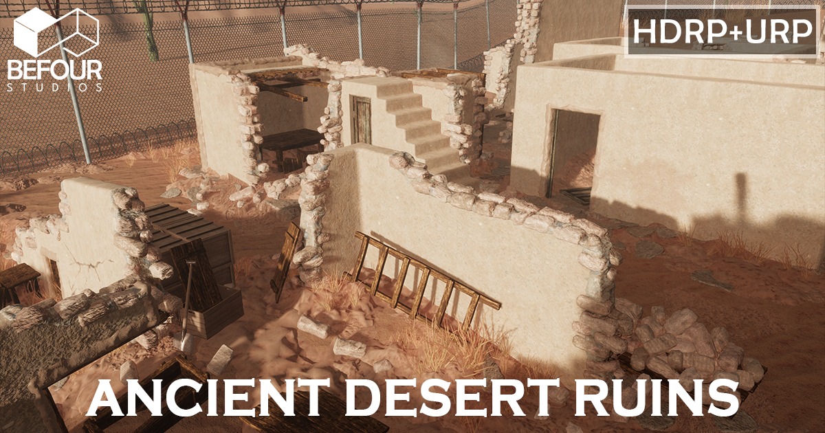 Ancient Desert Ruins Environment | 3D Environments | Unity Asset Store