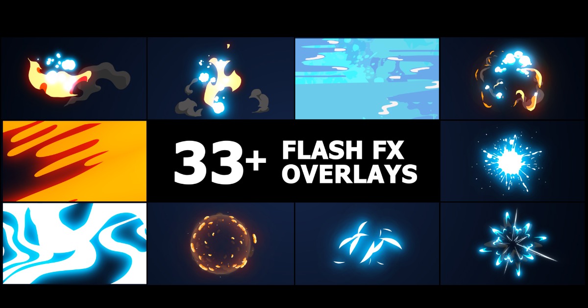Flash FX Overlay Pack | 2D Textures & Materials | Unity Asset Store