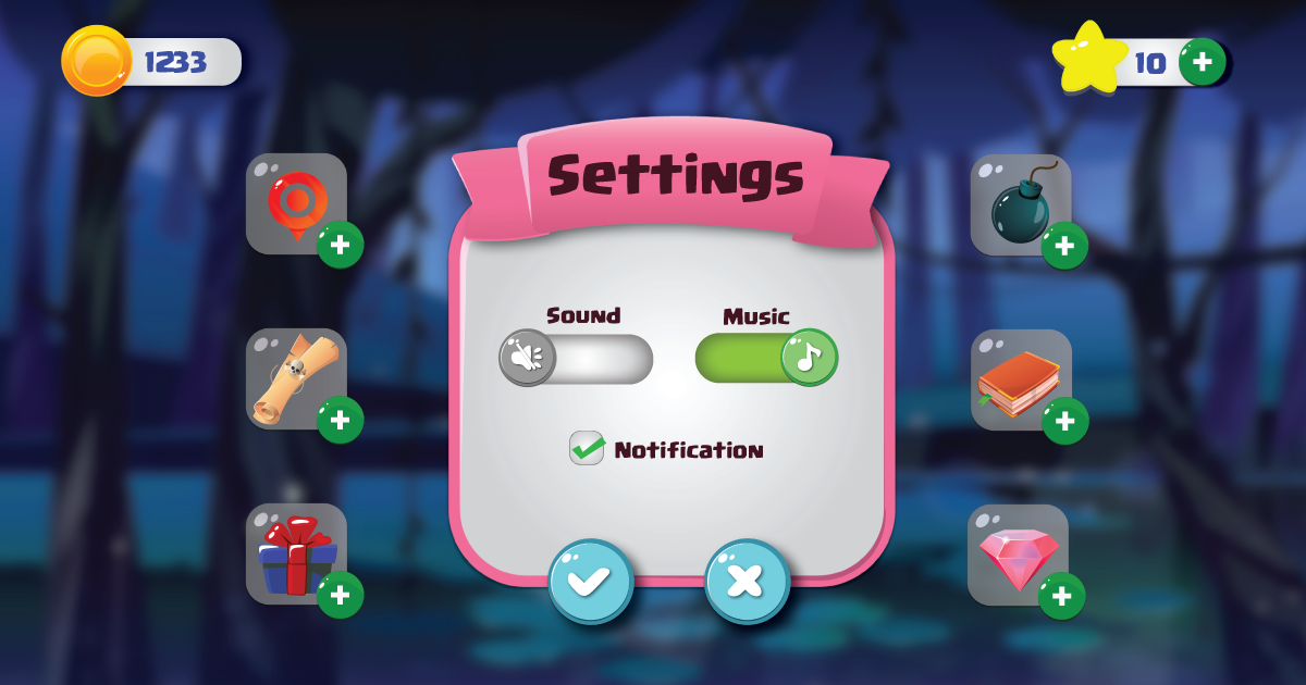 Awesome Game UI pack 11 | 2D Icons | Unity Asset Store