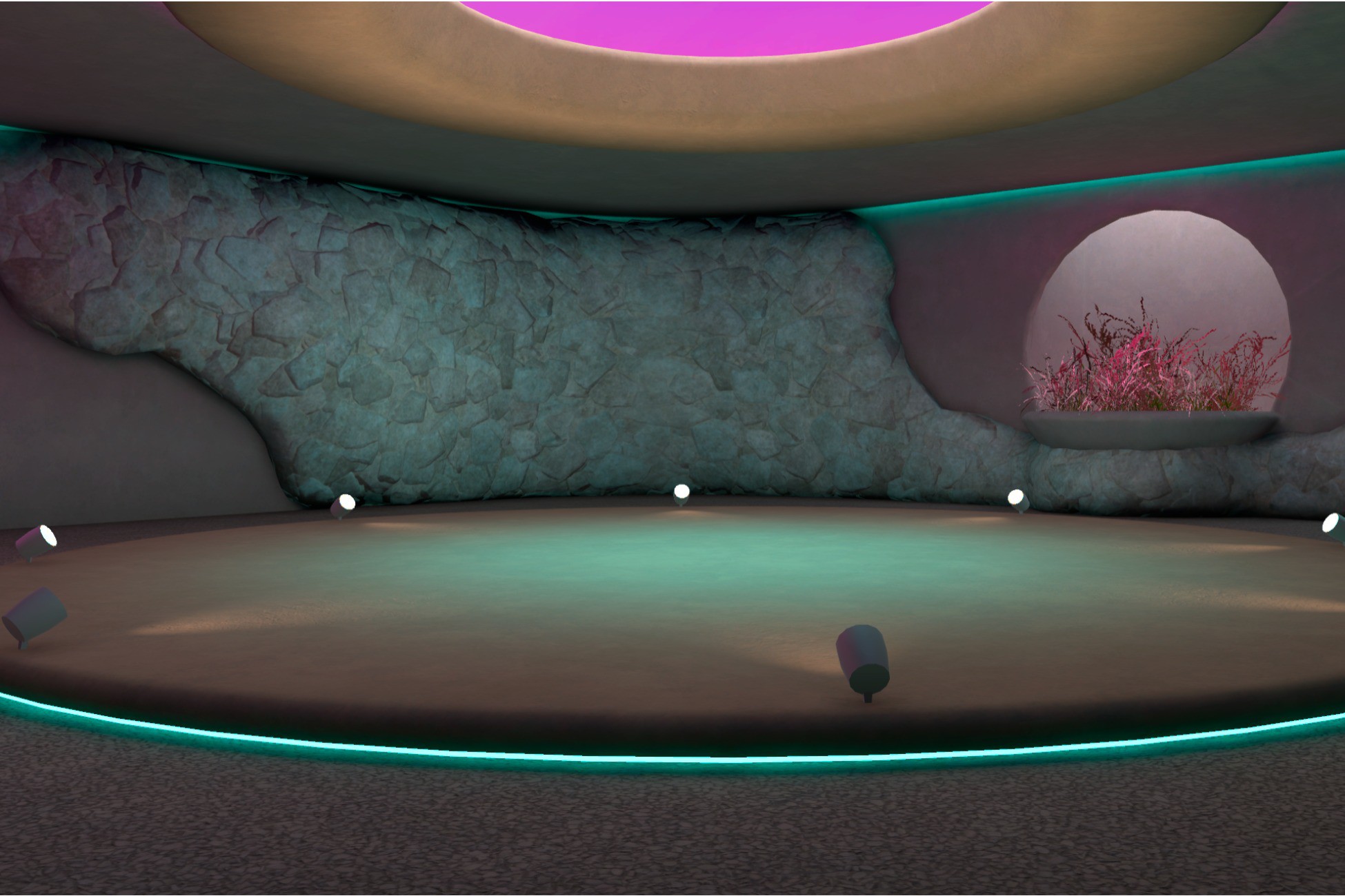 Circular Room 03 | 3D Environments | Unity Asset Store