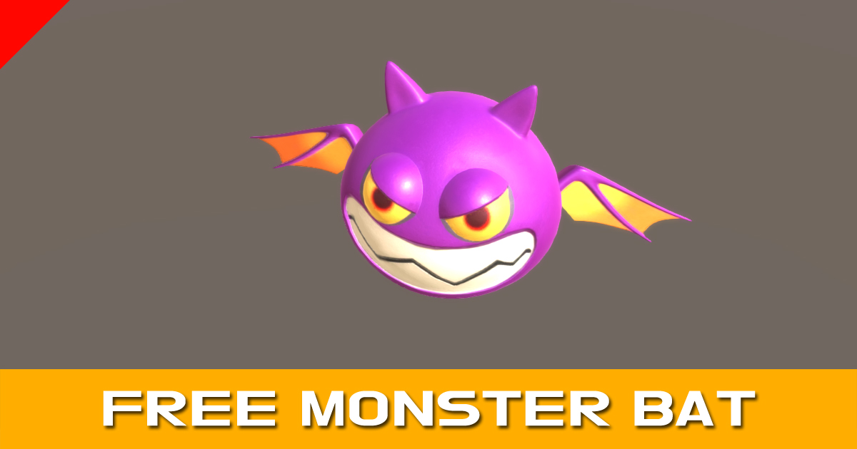 Free Monster Bat | 3D Characters | Unity Asset Store