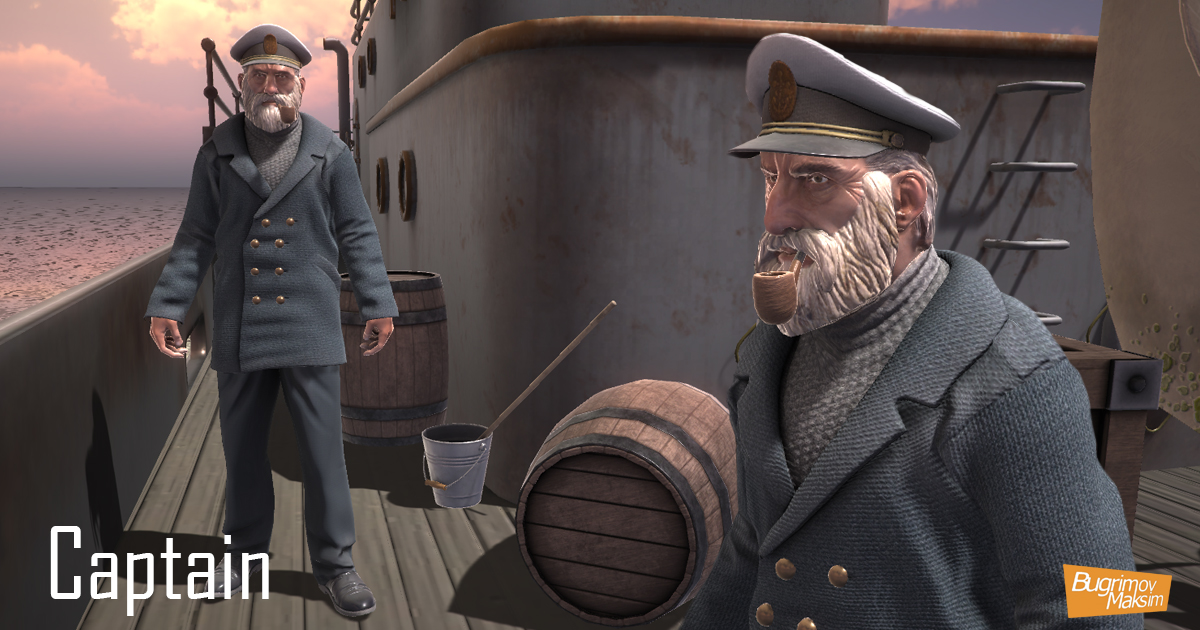 Character Captain | 3D Humanoids | Unity Asset Store
