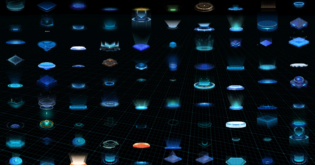 Sci-Fi UI Lamstand Collections | 2D GUI | Unity Asset Store