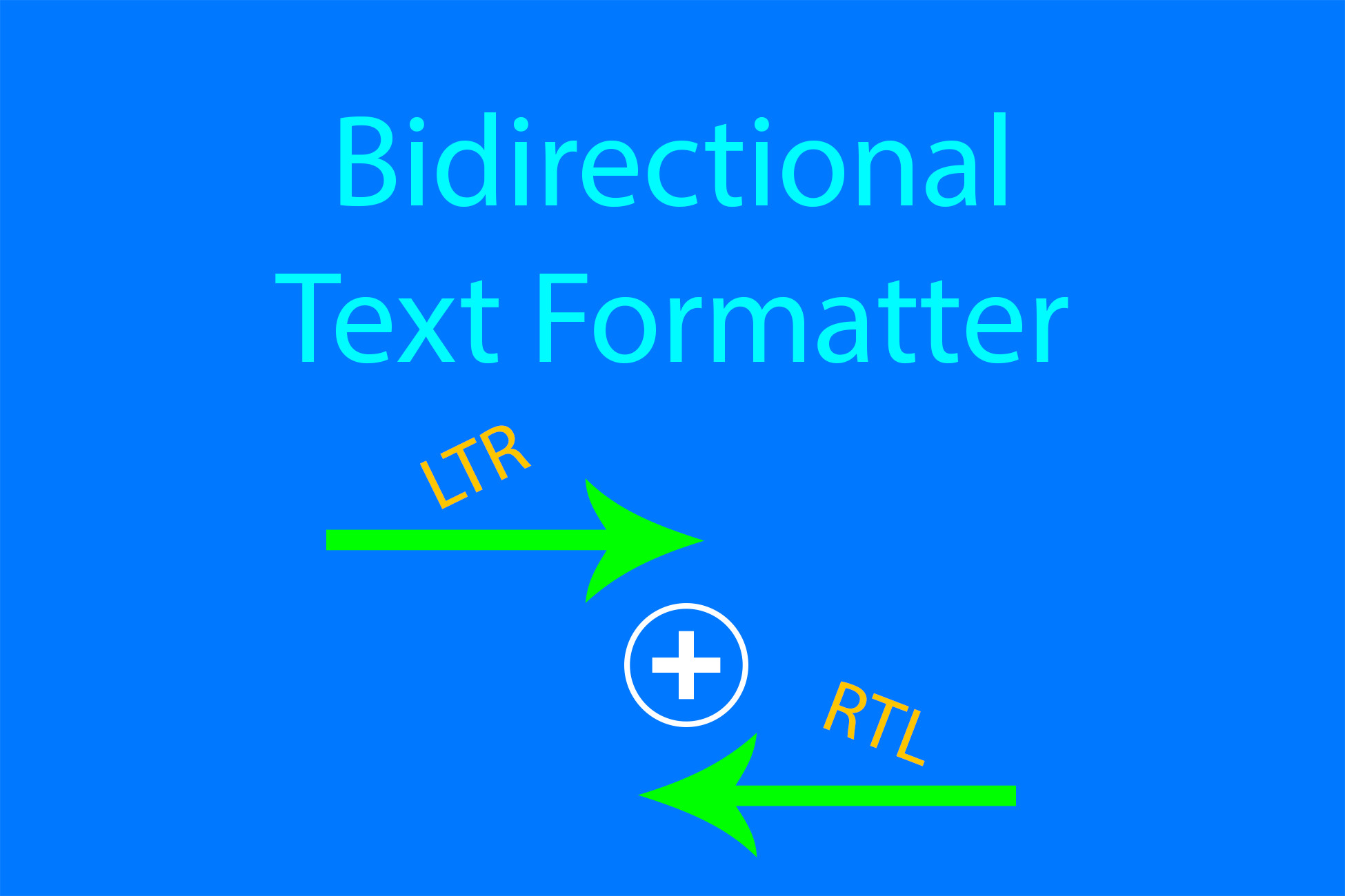 Bidirectional Text Formatter GUI Tools Unity Asset Store