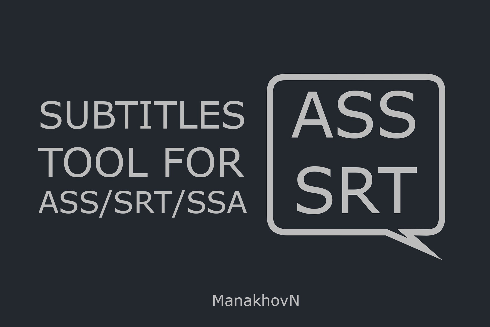 Subtitles Player (SSA, ASS, SRT) | GUI Tools | Unity Asset Store
