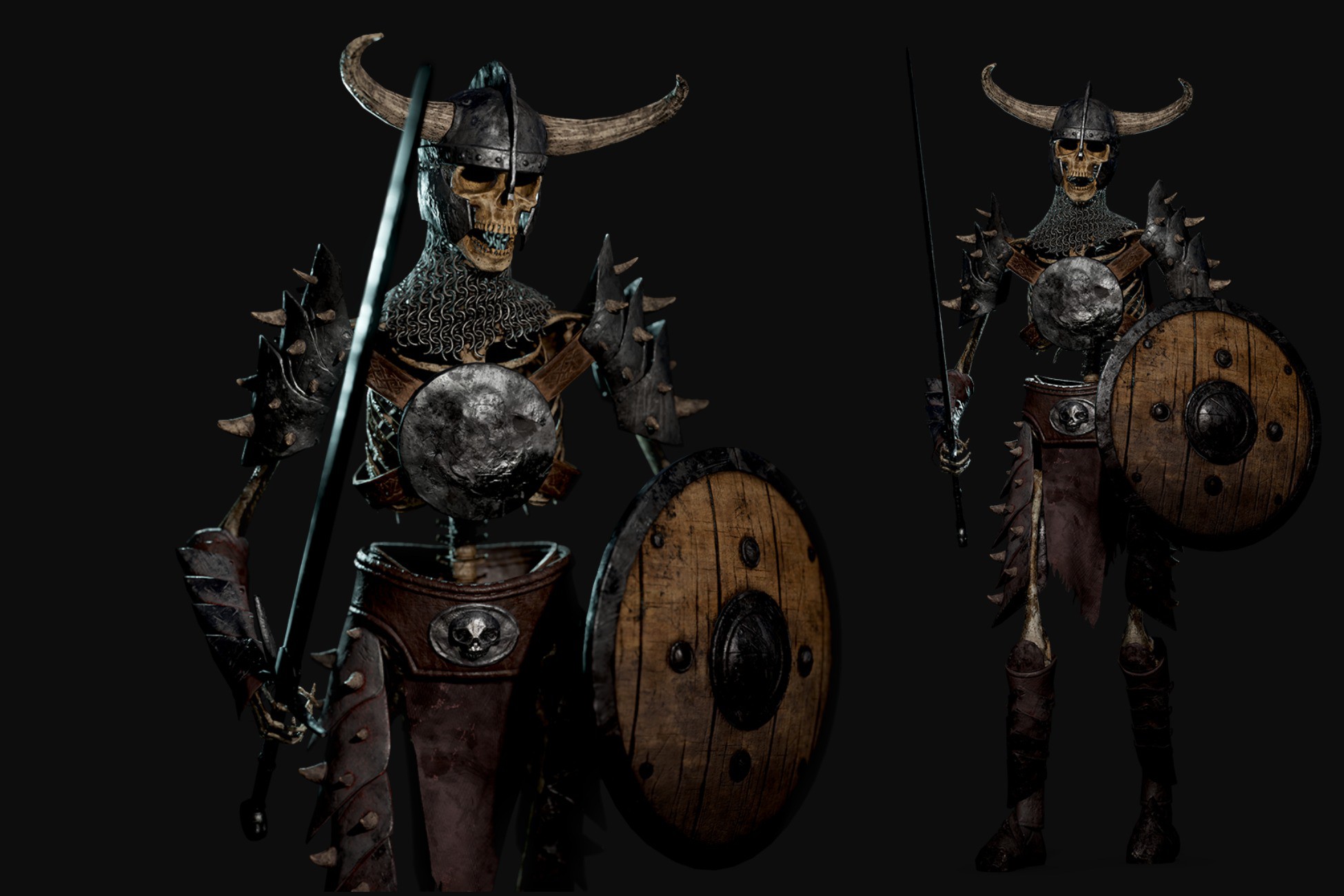 Skeleton Warrior Modular | Characters | Unity Asset Store