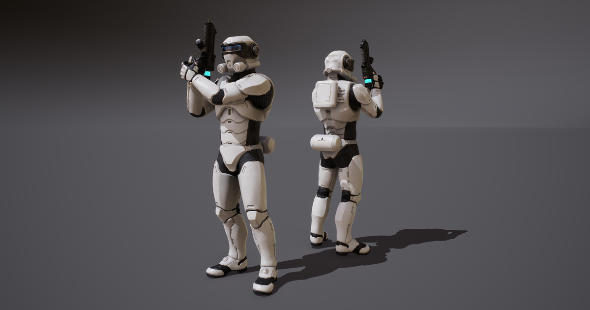 SCI FI: ELITE TROOPER | Characters | Unity Asset Store