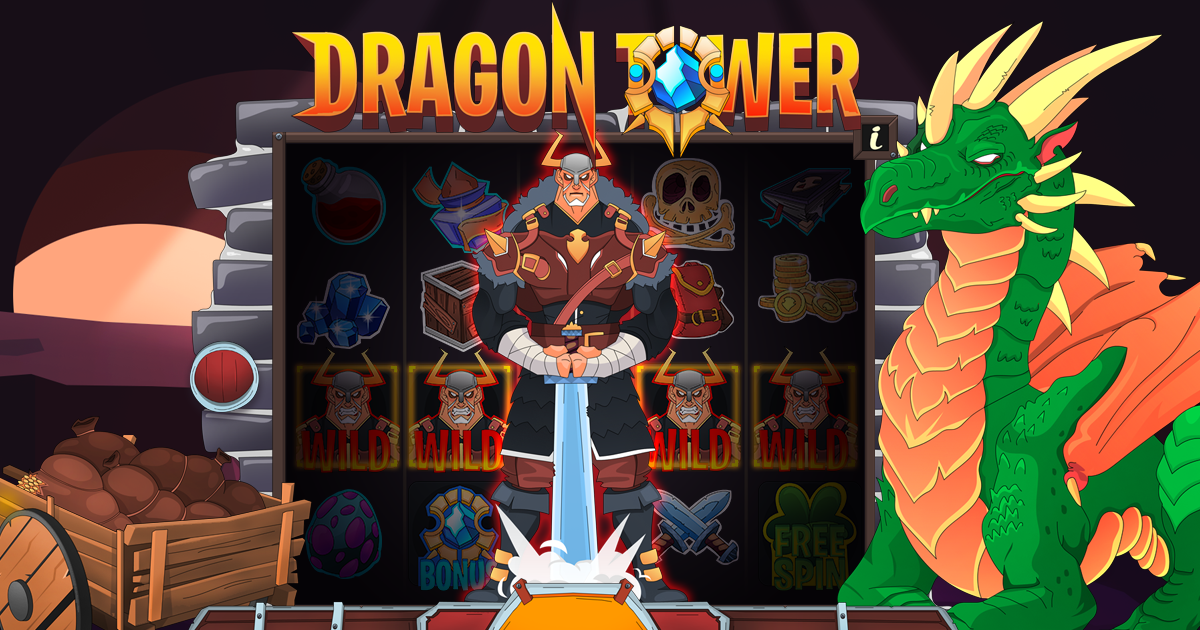 Dragon Tower Slot machine game template | 2D Icons | Unity Asset Store