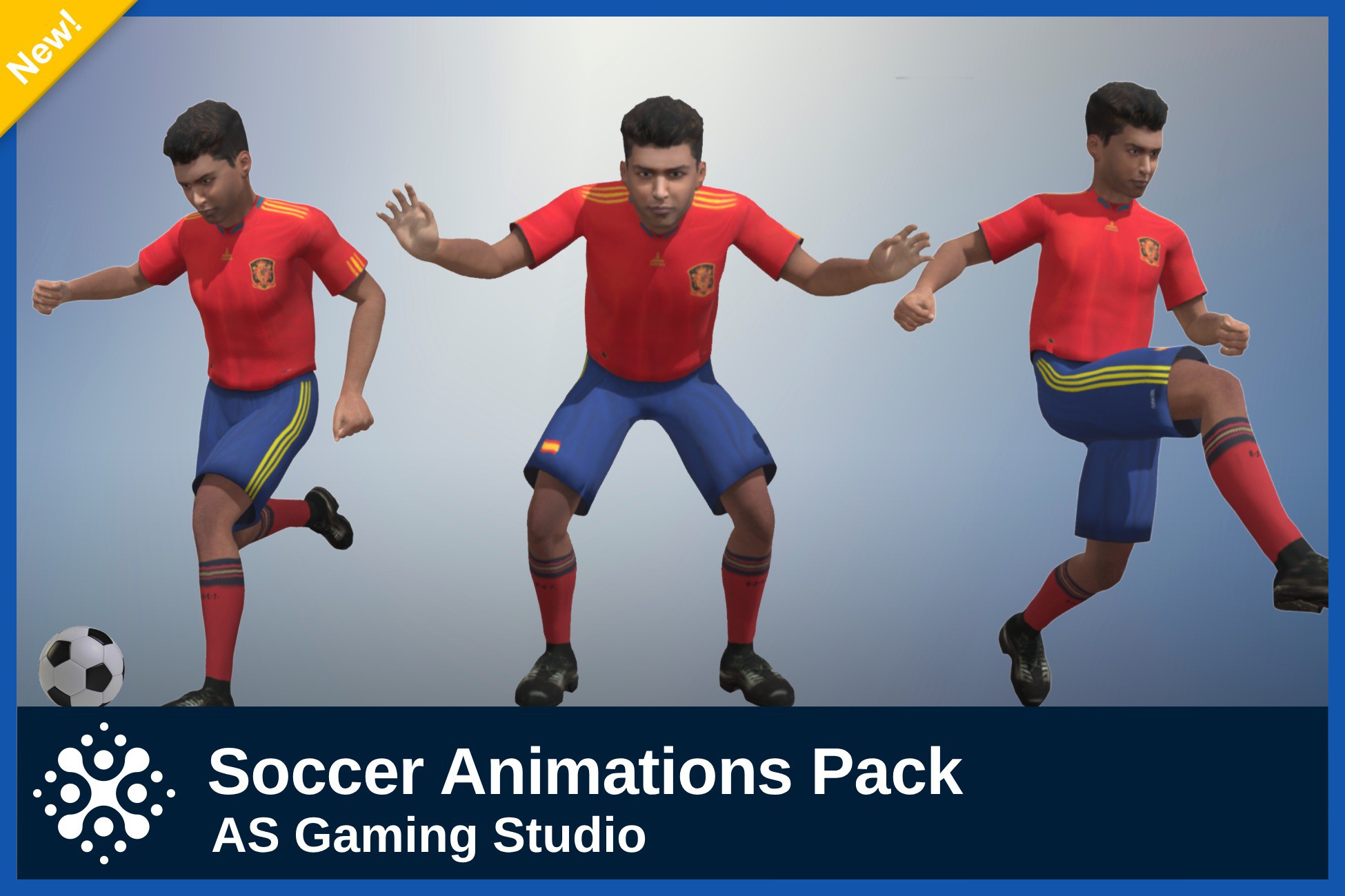 Soccer Animations Pack | 3D Animations | Unity Asset Store