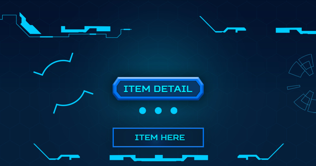 Scifi HiTech-Sci Fi ui Elements | 2D GUI | Unity Asset Store