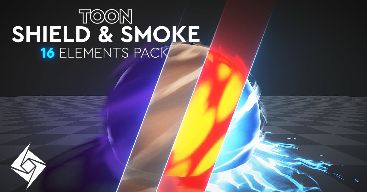 Toon Shield & Smoke VFX | VFX | Unity Asset Store