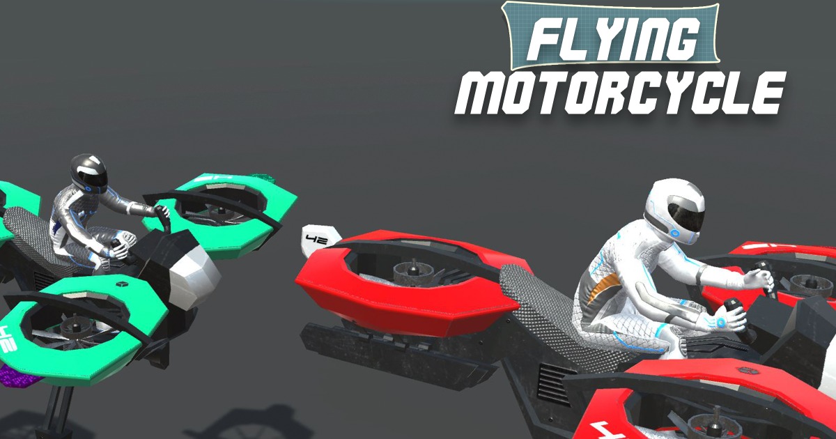 Flike Flying motor Vehicle | 3D Animations | Unity Asset Store