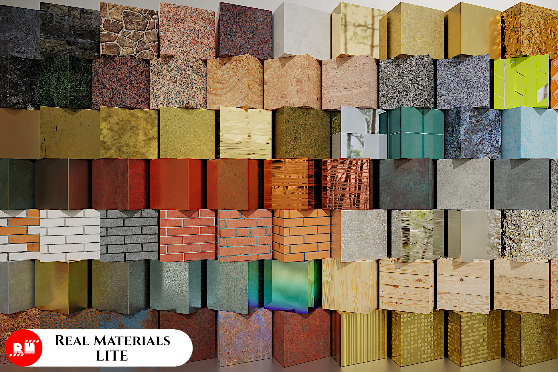Real Materials Lite [HDRP] | 2D Textures & Materials | Unity Asset Store