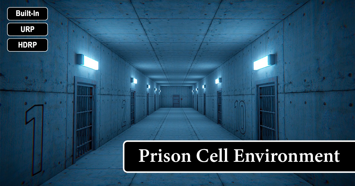 Prison Cell Environment | 3D Environments | Unity Asset Store