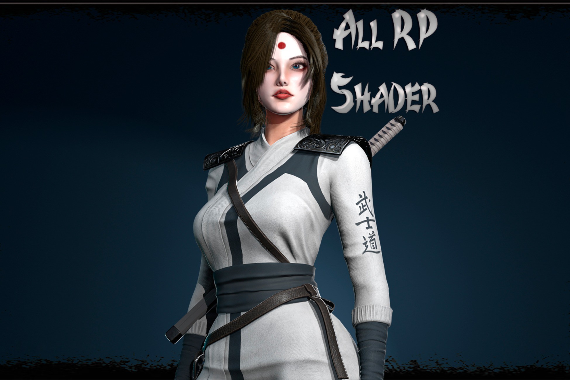 Ninja Girl Four | 3D キャラクター | Unity Asset Store