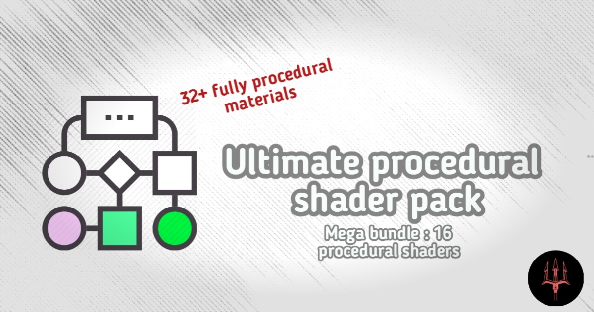 Ultimate Procedural Shader Pack Complete Bundle Substances Unity