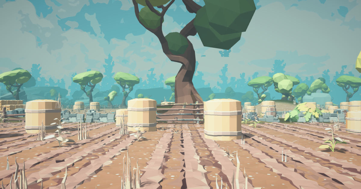 NatureForge FREE: Stylized Meadow & Farm Kit | 3D 树木 | Unity Asset Store