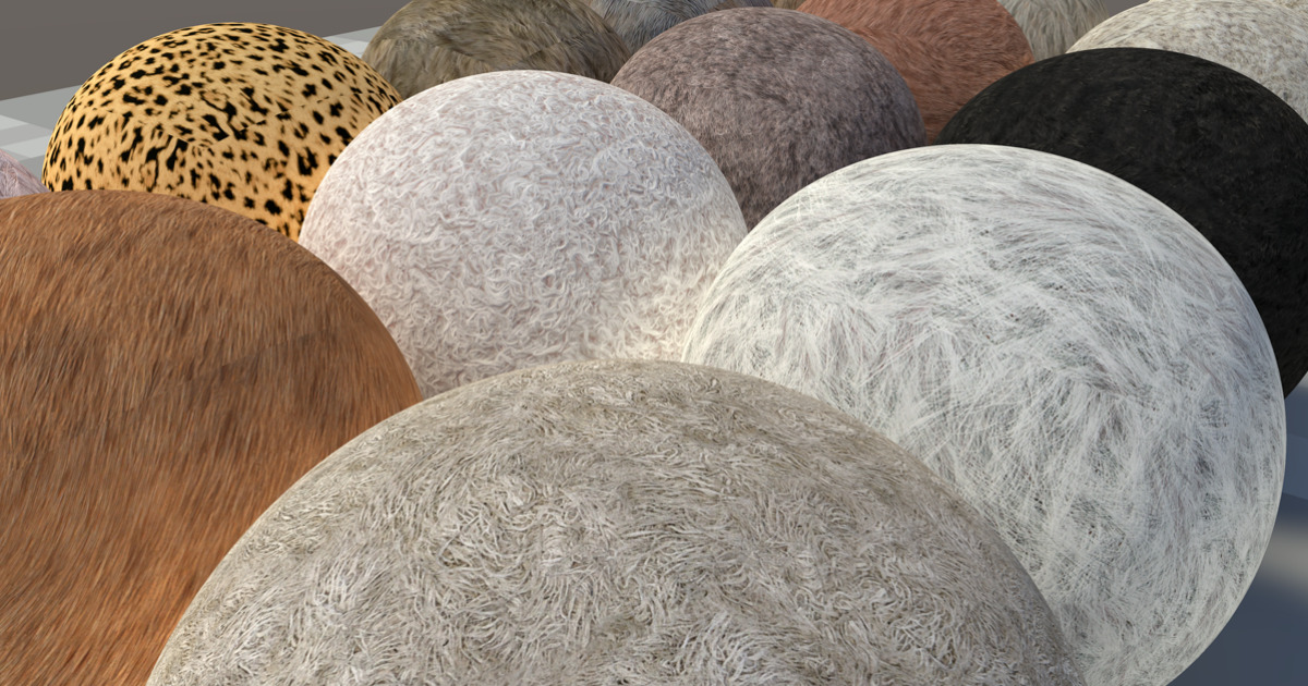Yughues Free Fur Materials | 2D Textures & Materials | Unity Asset Store