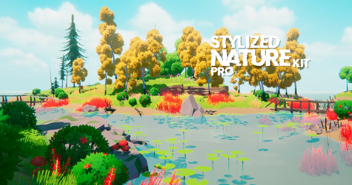 Stylized Nature Kit Pro | 3D Environments | Unity Asset Store