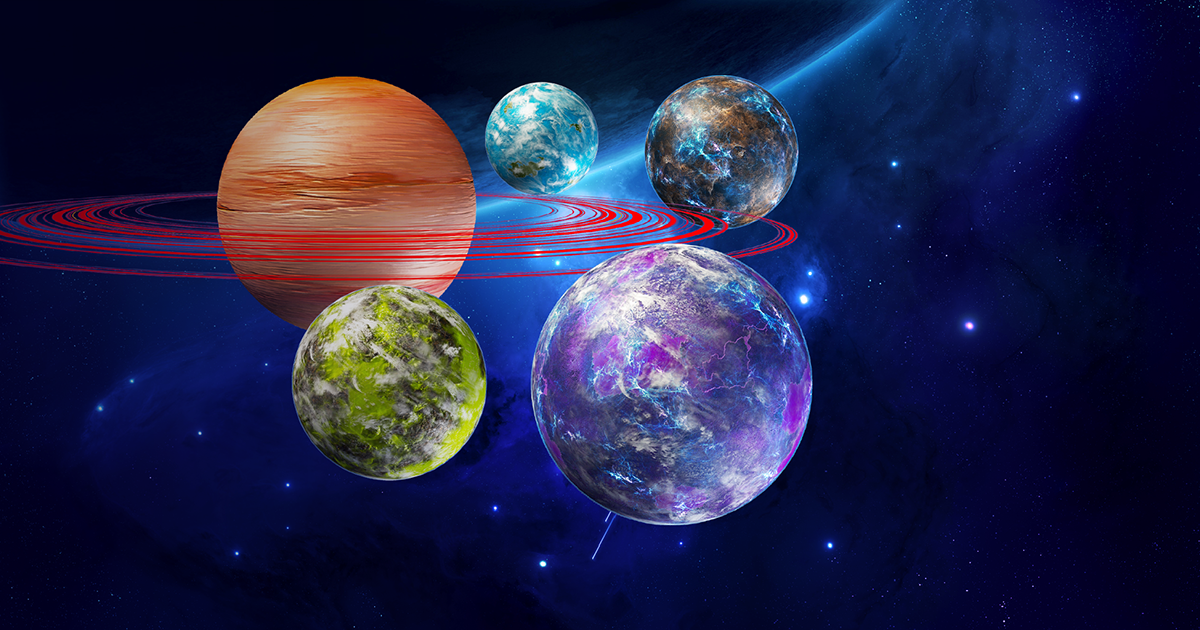 Sci-Fi Planets & Asteroids | 3D Sci-Fi | Unity Asset Store