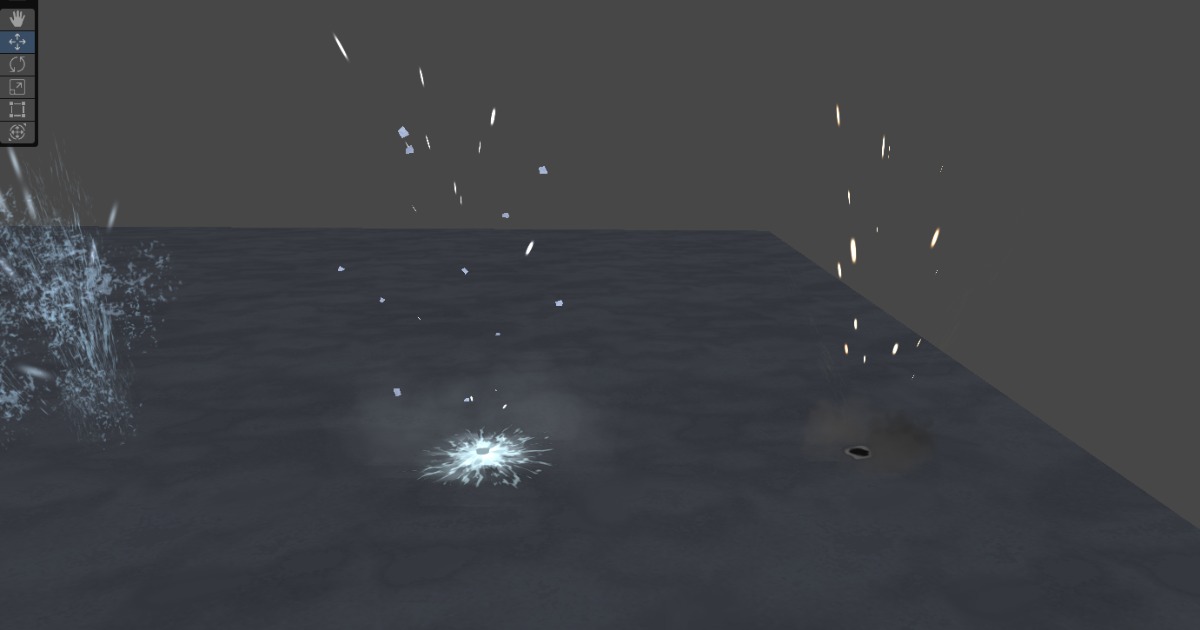 Bullet Impacts | VFX Particles | Unity Asset Store