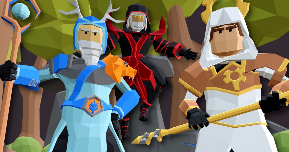 LOW POLY MAGES - Animated & Modular | Characters | Unity Asset Store