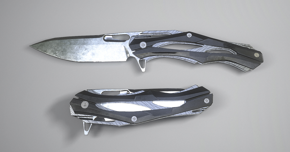 W16_knife | 3D 武器 | Unity Asset Store
