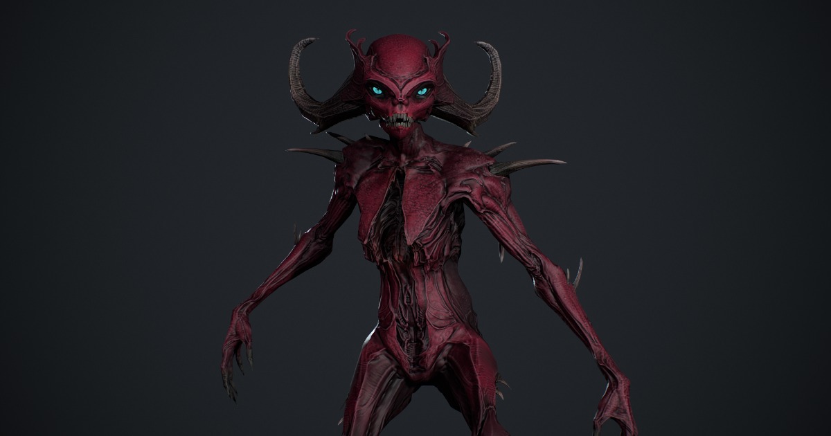 Monster 12 | 3D Creatures | Unity Asset Store